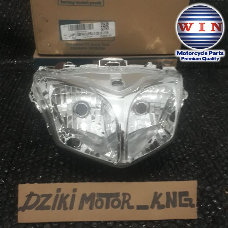 Jual Headlamp Reflektor Lampu Depan Honda Supra X 125 Helm-In Merek WIN ...