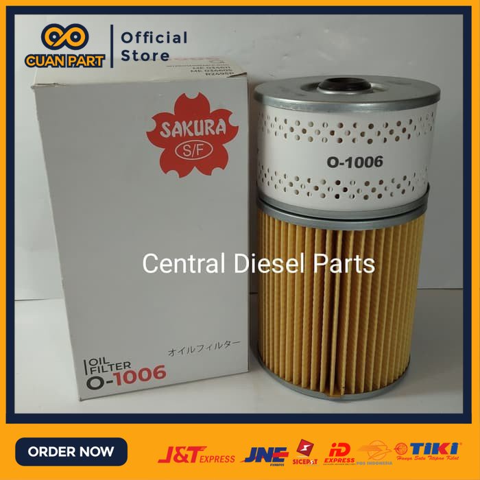 Jual Filter Oli / Oil Filter Mitsubishi Fuso PS190 6D14 6D15 O-1006 ...