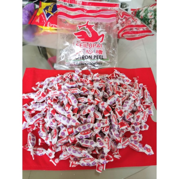 Jual Permen Curah Citroenpel/kulit jeruk 200 grams. | Shopee Indonesia