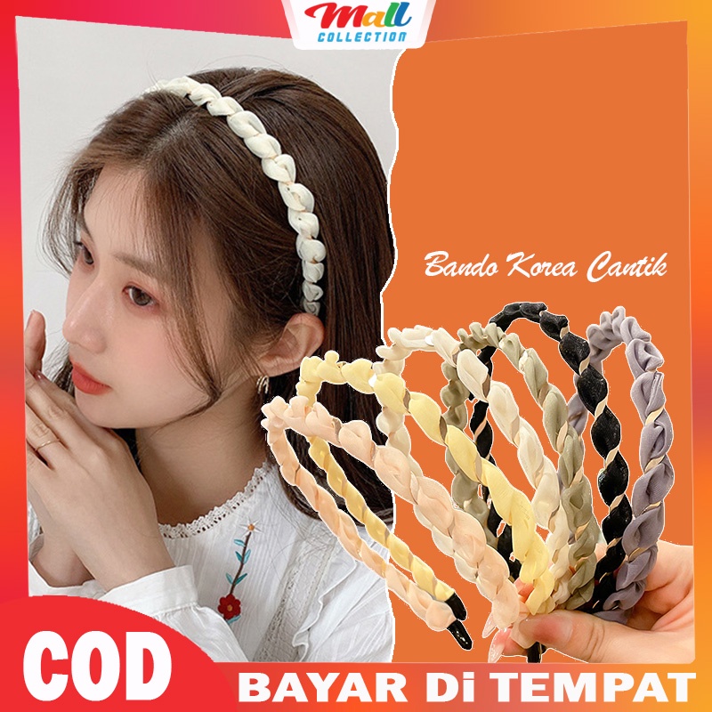 Jual MALL - Bondu Cantik Bando Rambut Wanita Korea Fashion Lucu Bandana ...