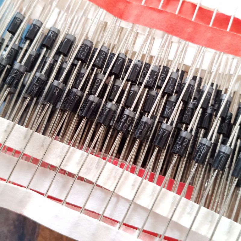 Jual DIODA RL207 2A 1000V ORIGINAL RECTIFIER DIODE | Shopee Indonesia