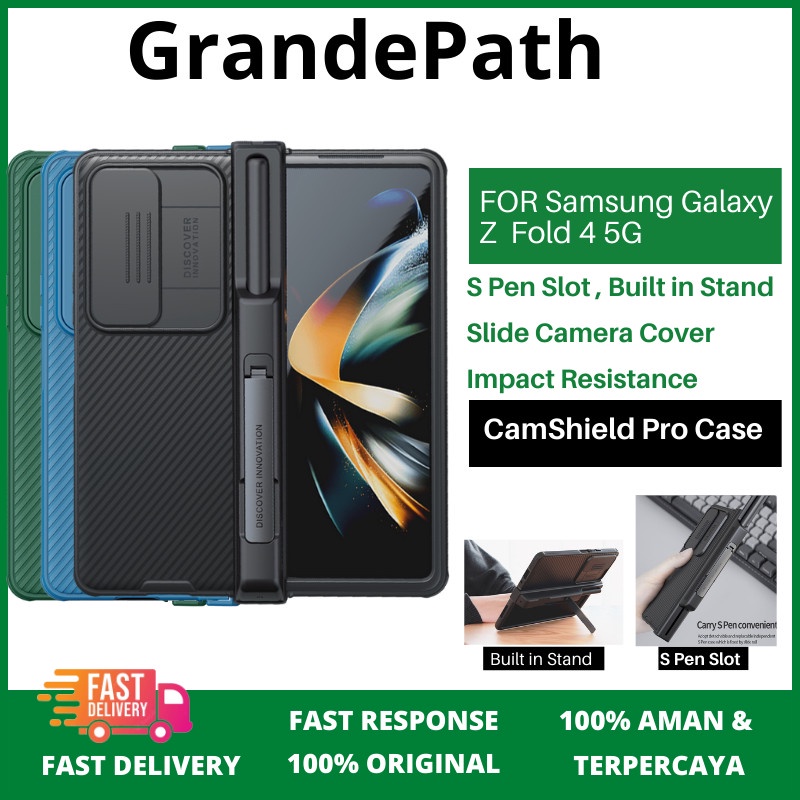 Jual Case Samsung Galaxy Z Fold 4 5G NILLKIN CamShieldPro S Pen Slot ...