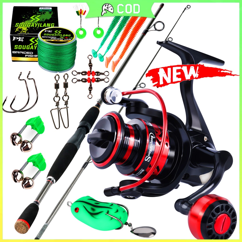 Jual Sougayilang Set Pancing 1.8 Eva Joran Pancing 1000-4000 Reel ...