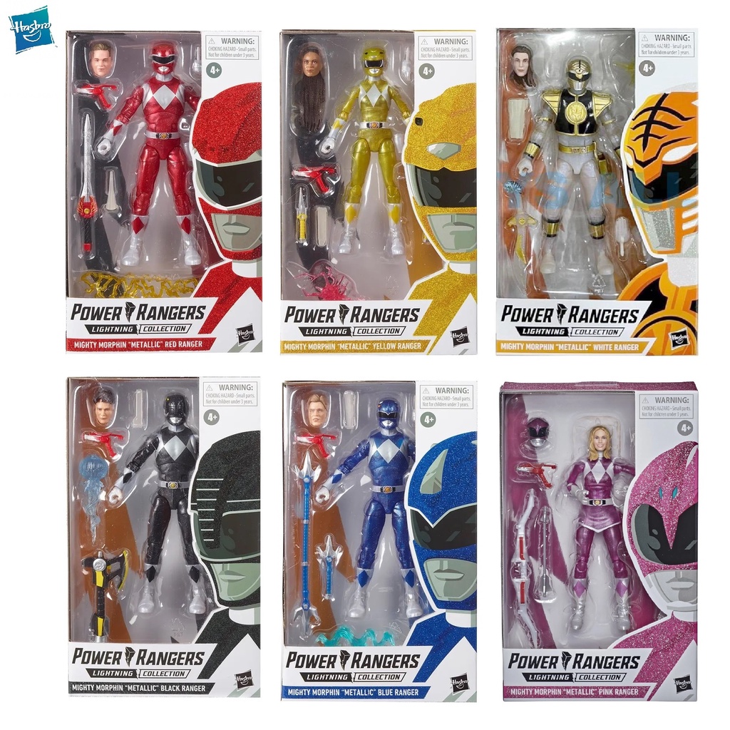 Jual POWER RANGERS Lightning Collection Mighty Morphin Metallic 6-Pack ...