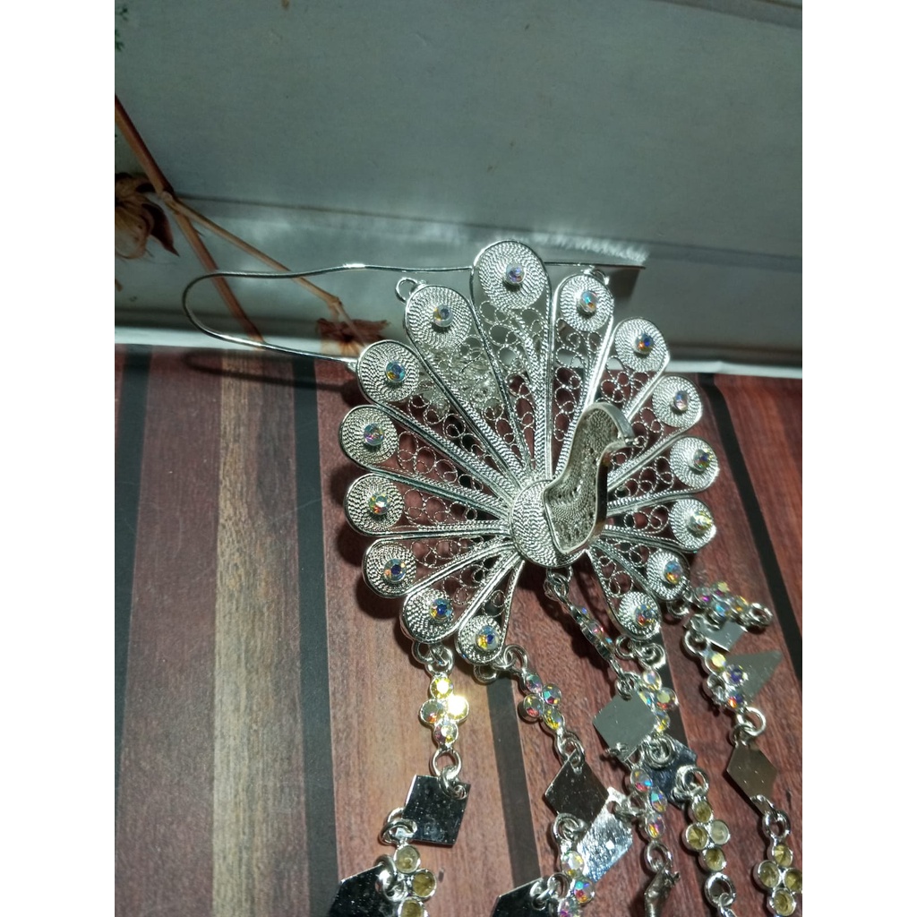 Jual Sarampa | Hiasan Kepala Pengantin Pria | Model Burung Merak ...