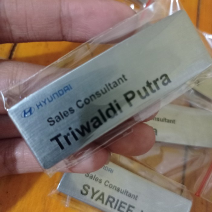 Jual Id Tag Name Tag Hyundai | Shopee Indonesia