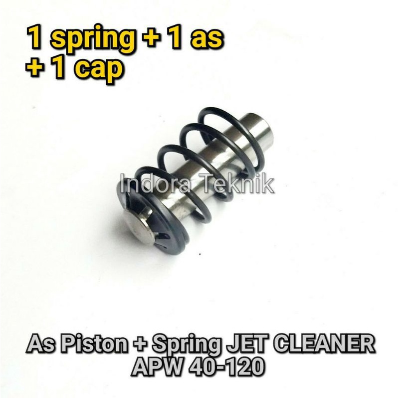 Jual Plunger Jet Cleaner set (1piston + spring) APW 40-120 - Spare Part ...