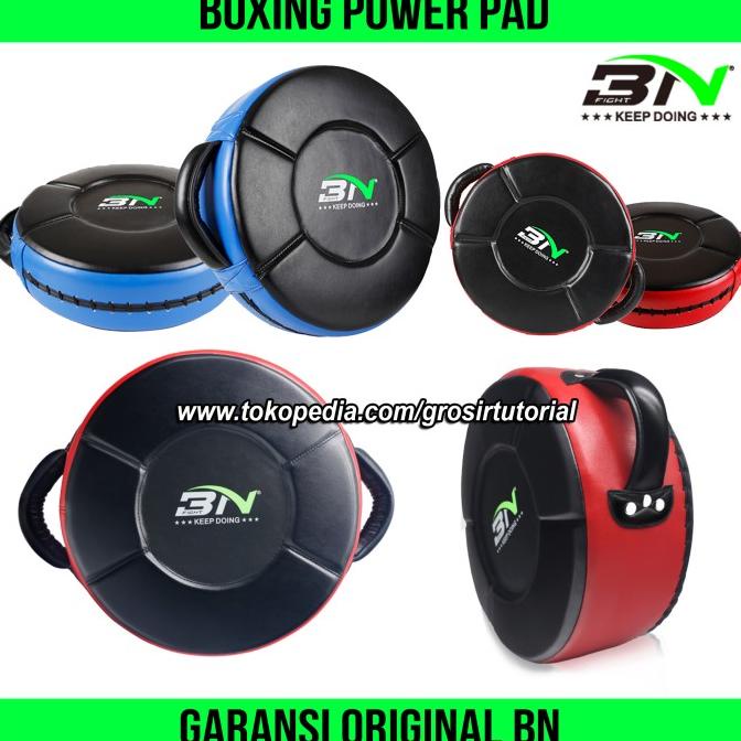 Jual OPEN RESSELER POWER PAD BOXING BN ORIGINAL, ROUND BOXING PAD BN ...