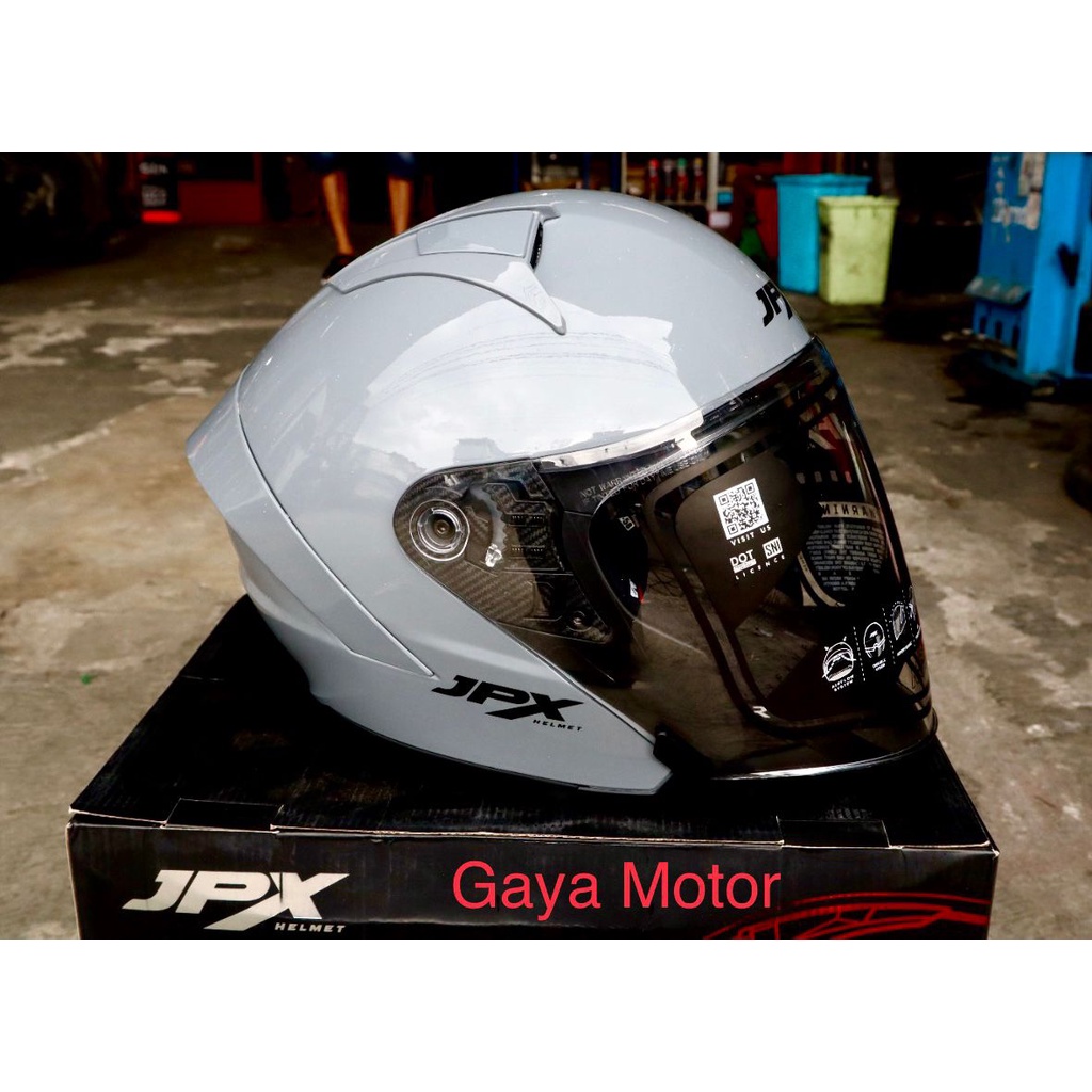 Jual Helm JPX half face NOVA X solid polos | Shopee Indonesia