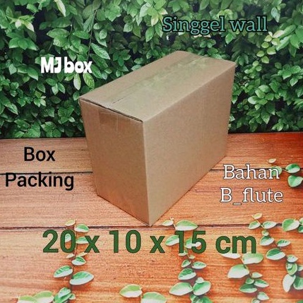 Jual kardus packing uk, 20x10x15 cm... ST, single wall dus packing ...