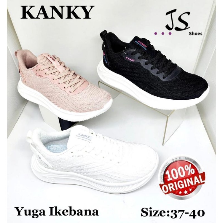 Jual KANKY YUGA IKEBANA - SEPATU SNEAKERS TALI CEWEK DEWASA KANKY ...