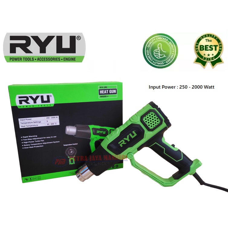 Jual Heat Gun Ryu / Hot Gun ASLI RYU / Pemanas Hot Gun RYU | Shopee ...