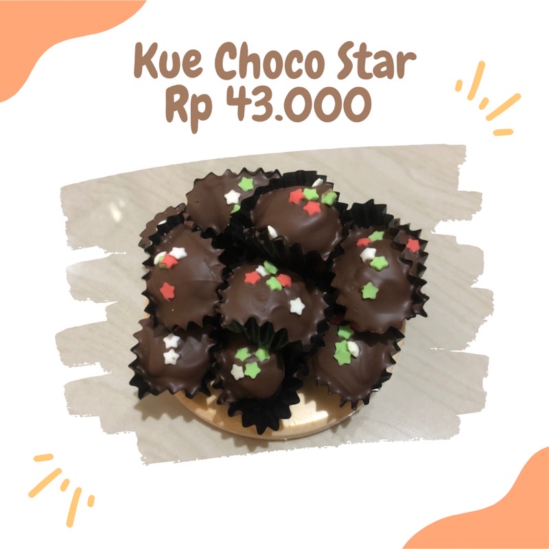 Jual Labende Kue Choco Star Gratis Tester Kue Putri Salju (600ml ...