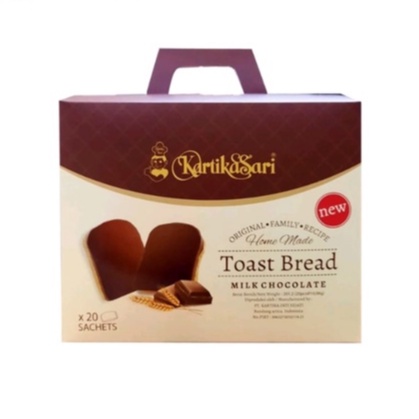 Jual Toast Bread coklat Kartika Sari Asli Bandung/chocolate/Cemilan ...