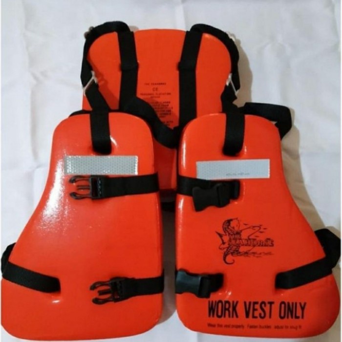 Jual Kolam Karet Work Vest Seahorse Life Jacket Original Pelampung ...