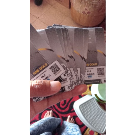 Jual emas baby gold 0,001gr | Shopee Indonesia