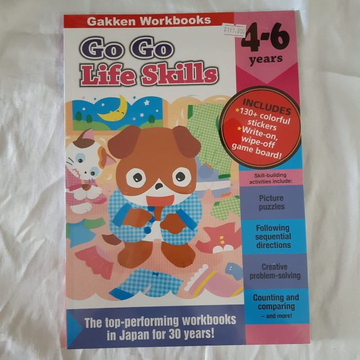 Jual School Book Gakken Workbooks - Go Go Series ( 4-6 Years ) | Shopee Indonesia