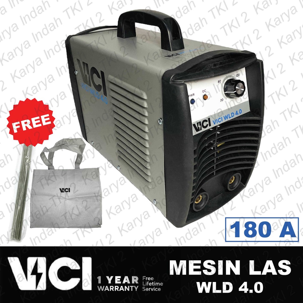 Jual Mesin Trafo Las Inverter Listrik VICI 4.0 180 Amp 450 Watt Lakoni ...
