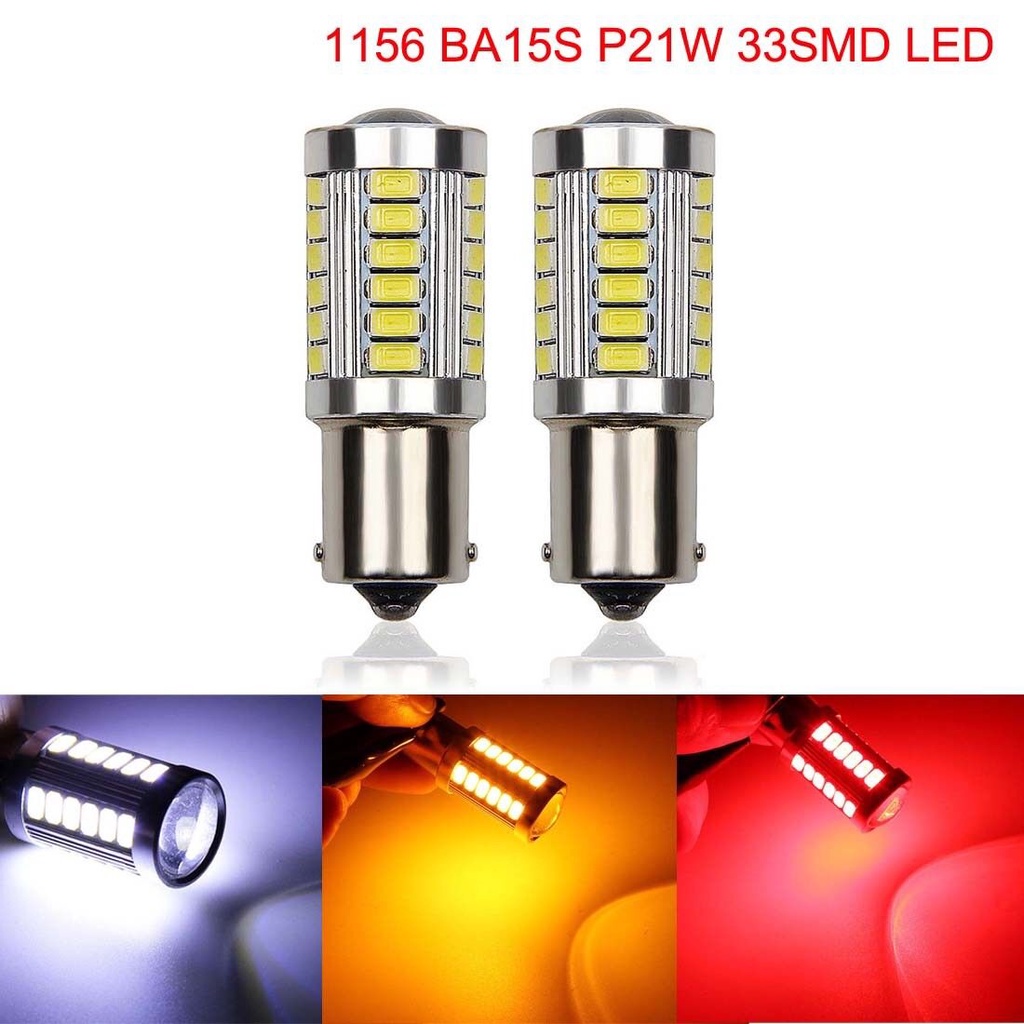 Jual Lampu Led Sein Bayonet Brake Rem Mundur Parkir 1 kaki 33 Mata SMD ...