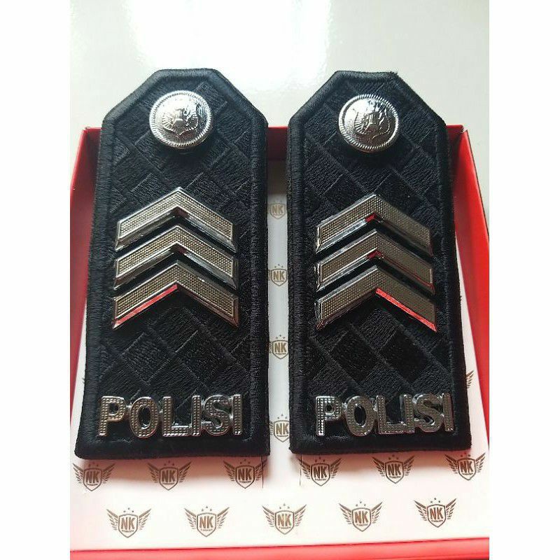 Jual PANGKAT POLISI PDU BRIPTU LOGAM MOTIF TERBARU EXCLUSIVE | Shopee ...