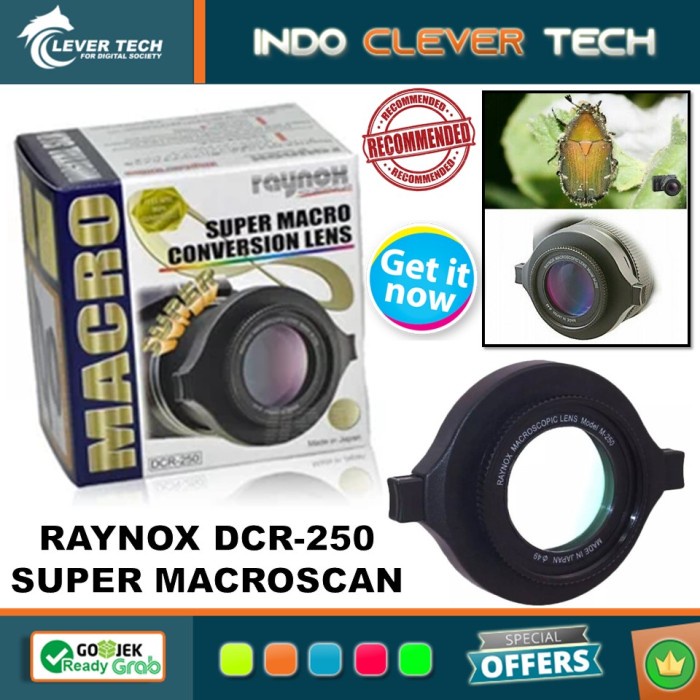 Jual Converter Raynox Dcr-250 Super Macroscan | Shopee Indonesia