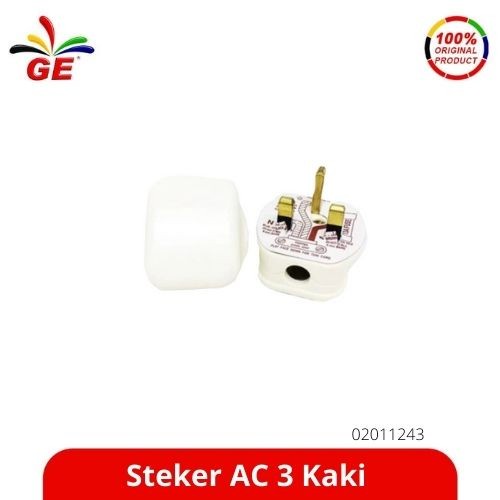 Jual PANASONIC - Steker AC 3 Kaki WEJ9111W 02011243 | Shopee Indonesia