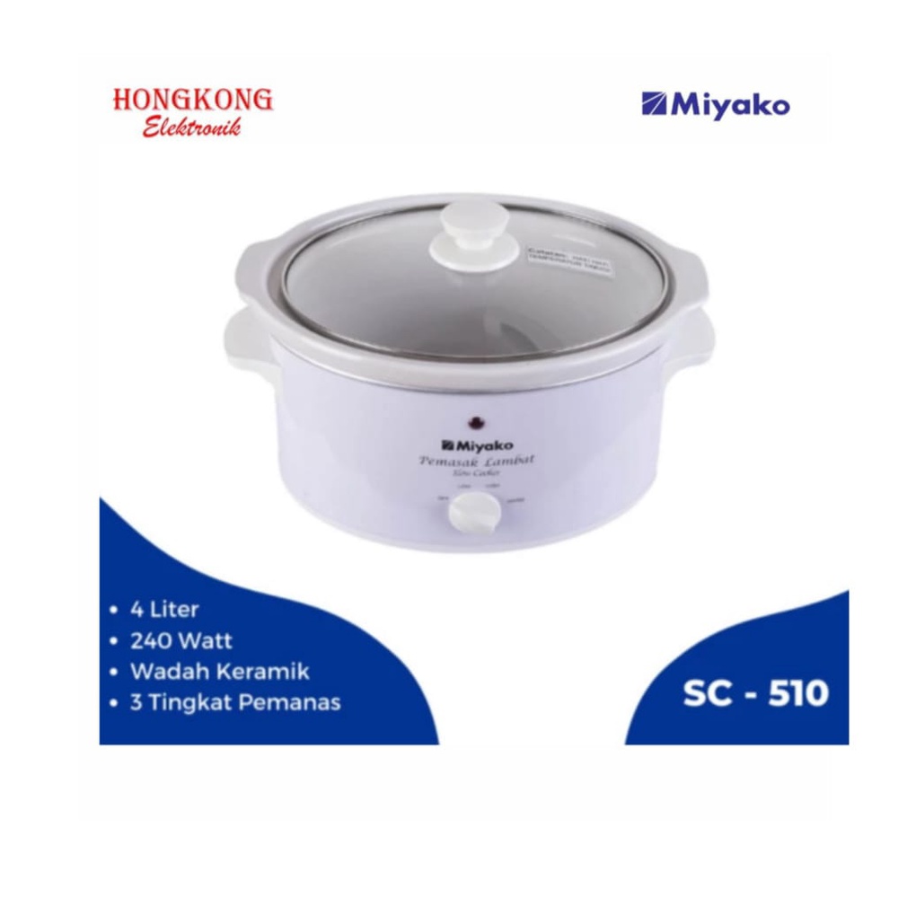 Jual Miyako SC-510 Slow Cooker | Shopee Indonesia