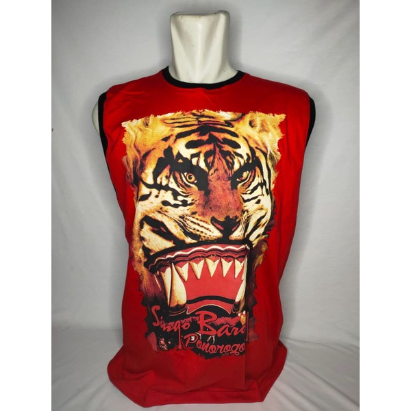 Jual singlet singo barong / singlet barong / kaos reog / kaos budaya ...