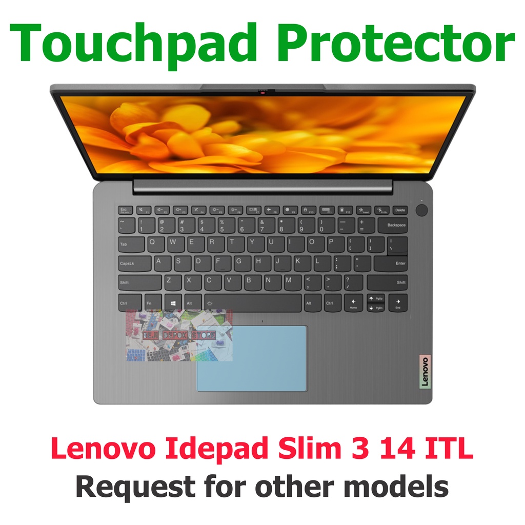 Jual Touchpad Trackpad Protector lenovo ideapad slim 3 14 14ITL ...