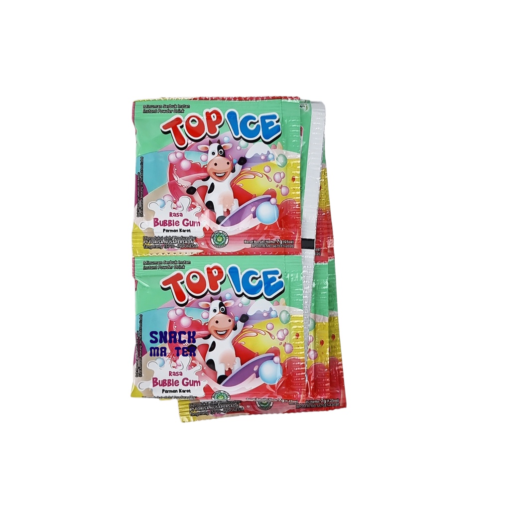 Jual Top Ice Renceng Minuman Instant Serbuk Aneka Rasa - Isi 10 bks x ...