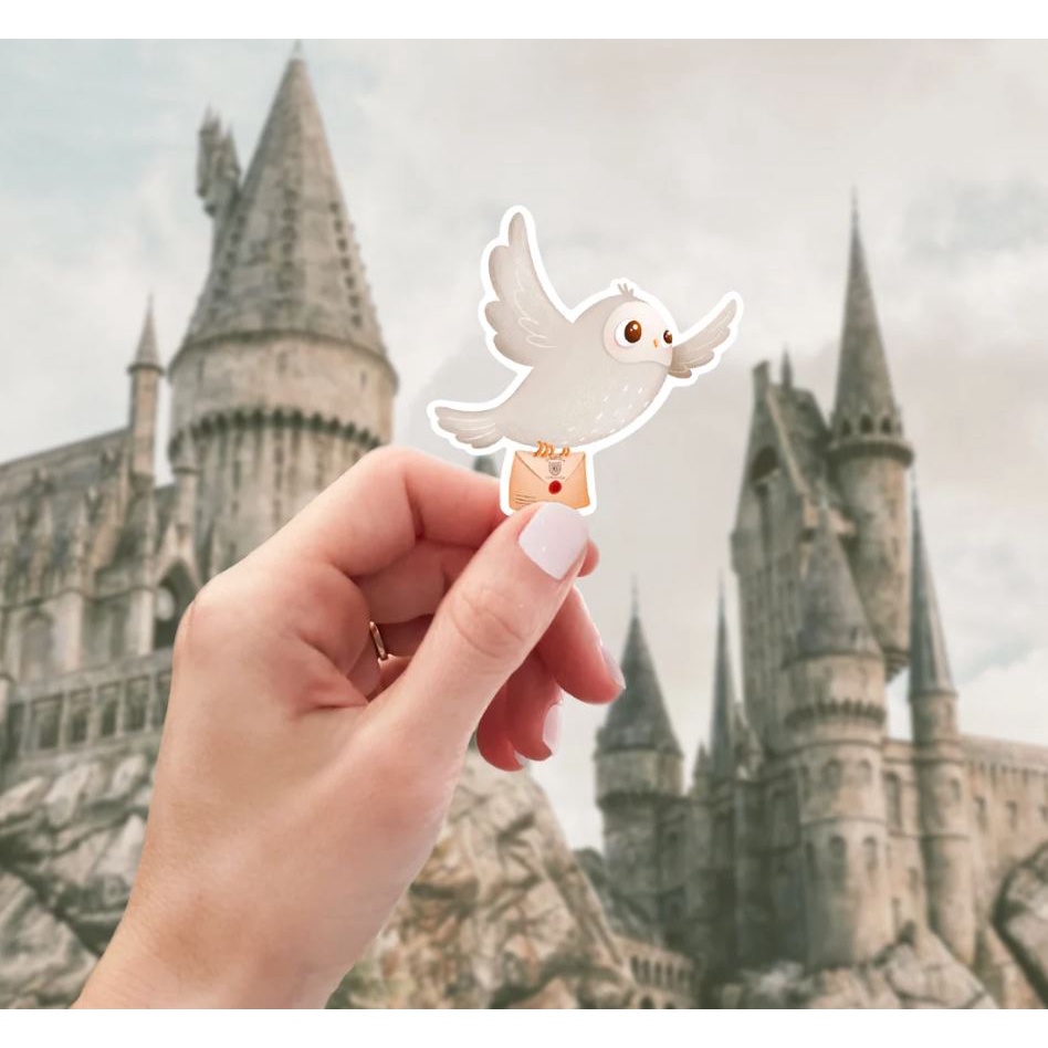 Jual Stiker Harry Potter Postal Owl - Die Cut Sticker | Untuk Dekorasi ...