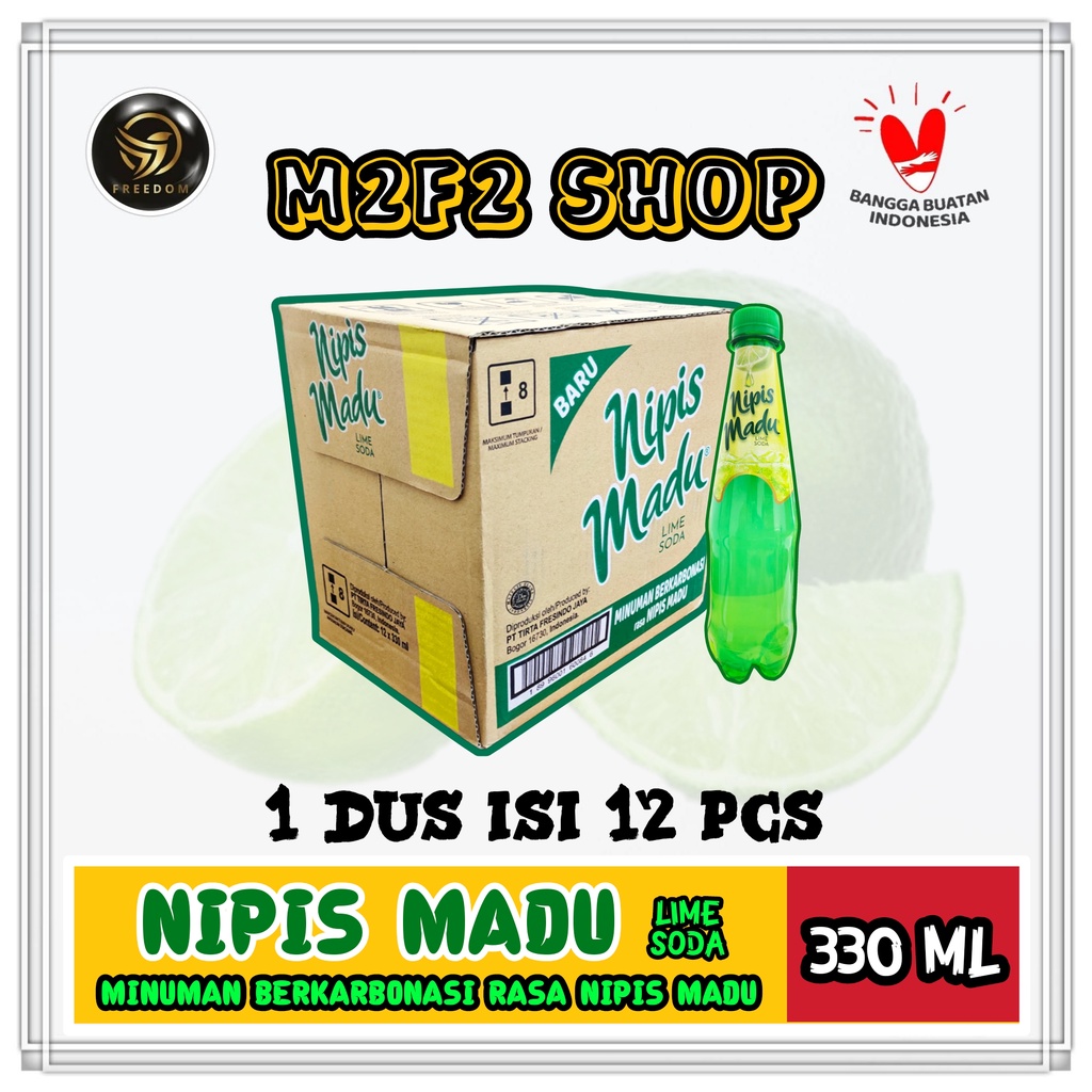 Jual Minuman NIpis Madu Lime Soda Botol Pet | Jeruk Nipis - 330 ml ...