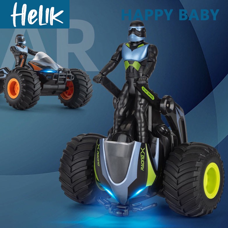 Jual Sepeda Motor Remote Control RC Stunt Mobil 360 ° Berputar ...