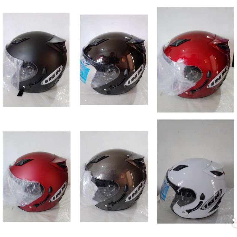 Jual Helm Ink JP10 double visor | Shopee Indonesia
