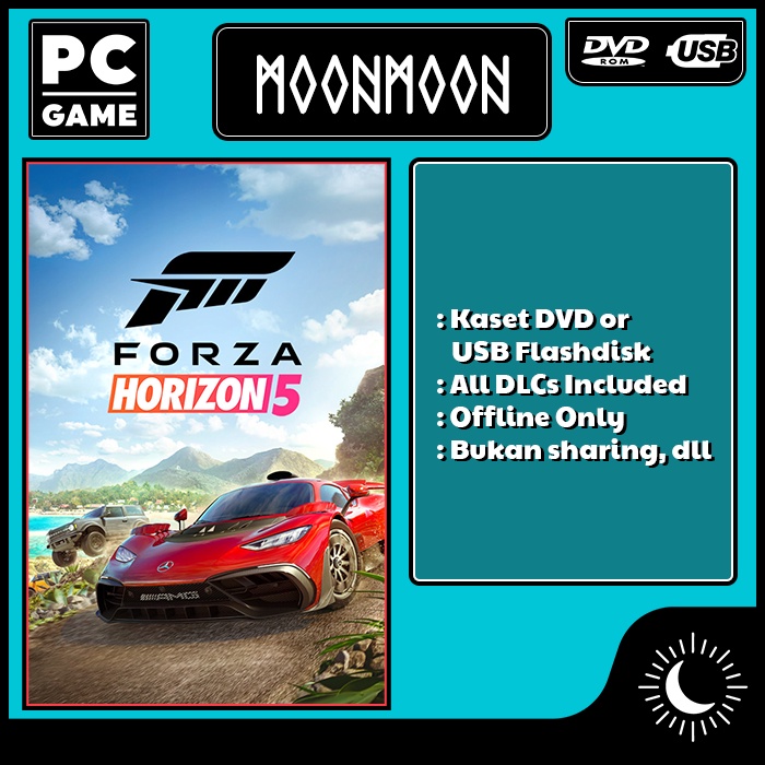 Jual Forza Horizon 5 Premium Edition (2021) Full DLCs Game PC Laptop ...