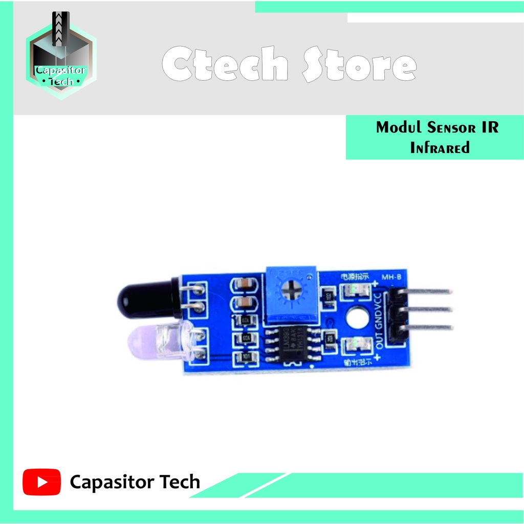 Jual Module Sensor IR Infrared Inframerah Halangan Rintangan Line ...