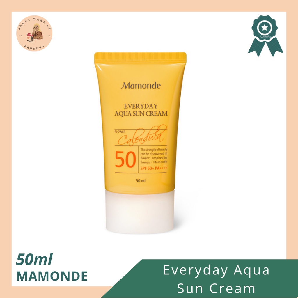 Jual Sunscreen Mamonde Everyday Aqua Sun Cream SPF 50+ PA++++ 50ml ...