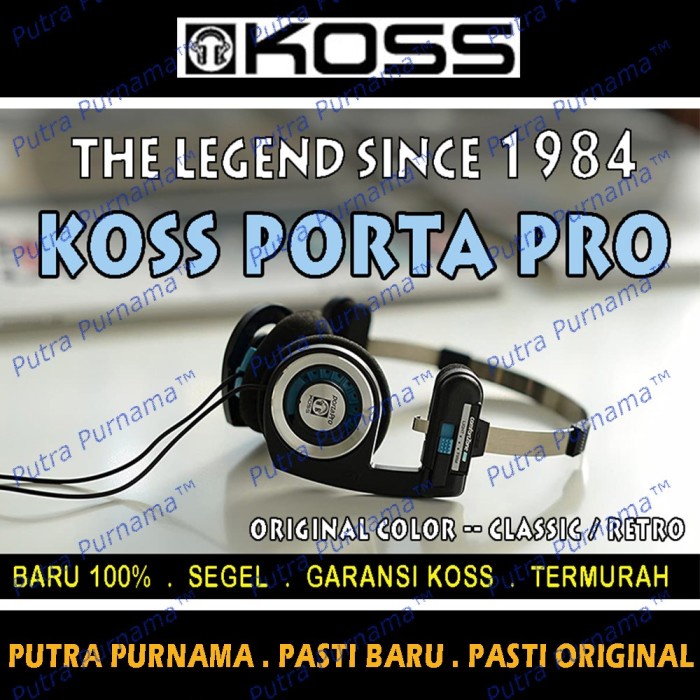 Jual Koss Portapro Classic / Porta Pro Classic Original Baru termurah ...