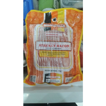 Jual Aroma Streaky Bacon / Daging Babi Asap / Pork Slice / Olahan ...