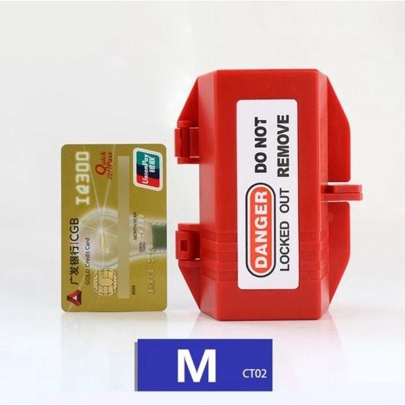 Jual Electrical Large Plug Lockout Tagout Box Lock Device Safety Loto ...