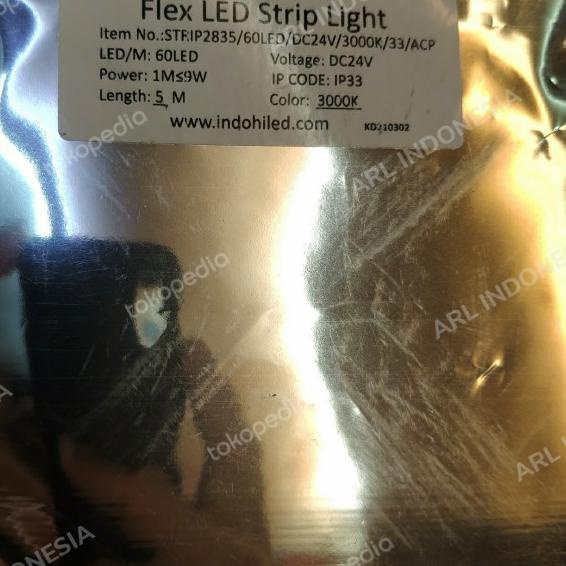 Jual strip led hiled 2835 60Led 24v ip33 - 3000k | Shopee Indonesia