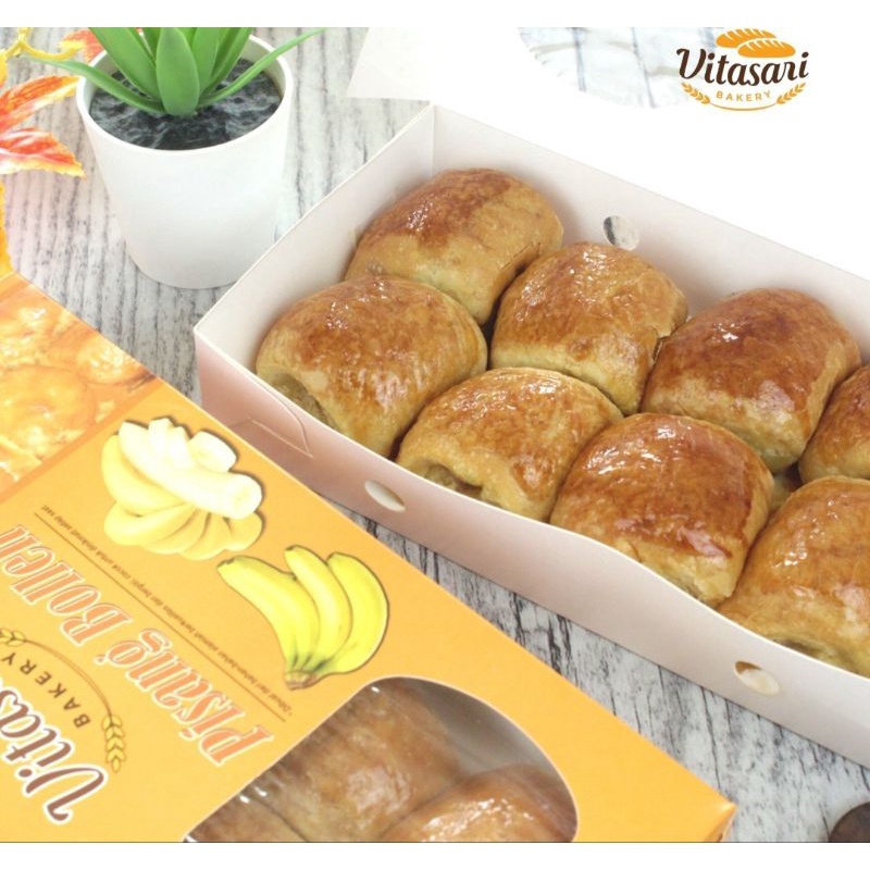 Jual VITASARI Pisang Bolen Keju I Molen Pisang Vitasari Bakery Bandung | Shopee Indonesia