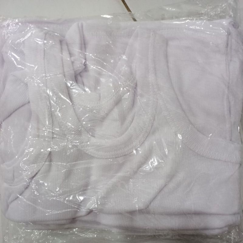 Jual Singlet putih ukuran S M L XL | Shopee Indonesia