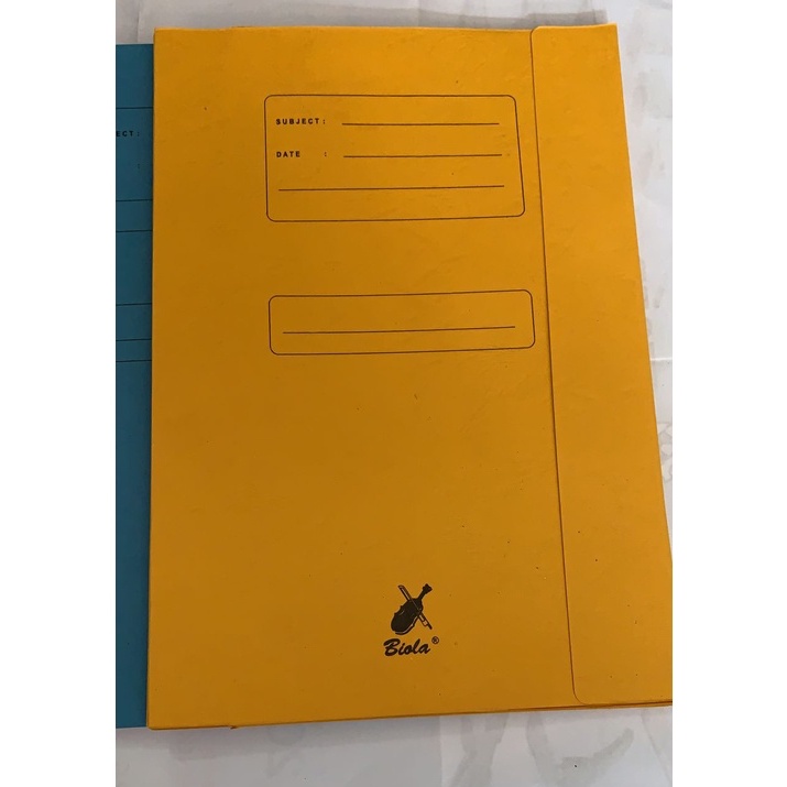 Jual MAP BIOLA / MAP KERTAS / MAP UKURAN FOLIO - 10 PCS | Shopee Indonesia