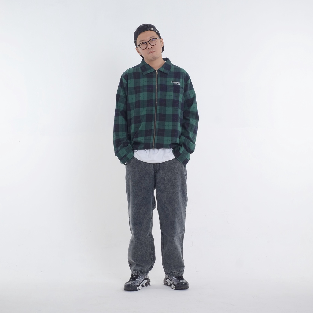 Jual Superego Baggy Pants by Isser James Snow Light Black BIJ05 ...