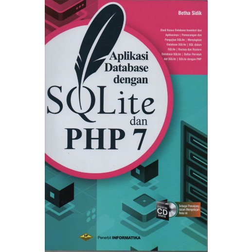 Jual BUKU APLIKASI DATABASE DENGAN SQLite DAN PHP 7 | Shopee Indonesia