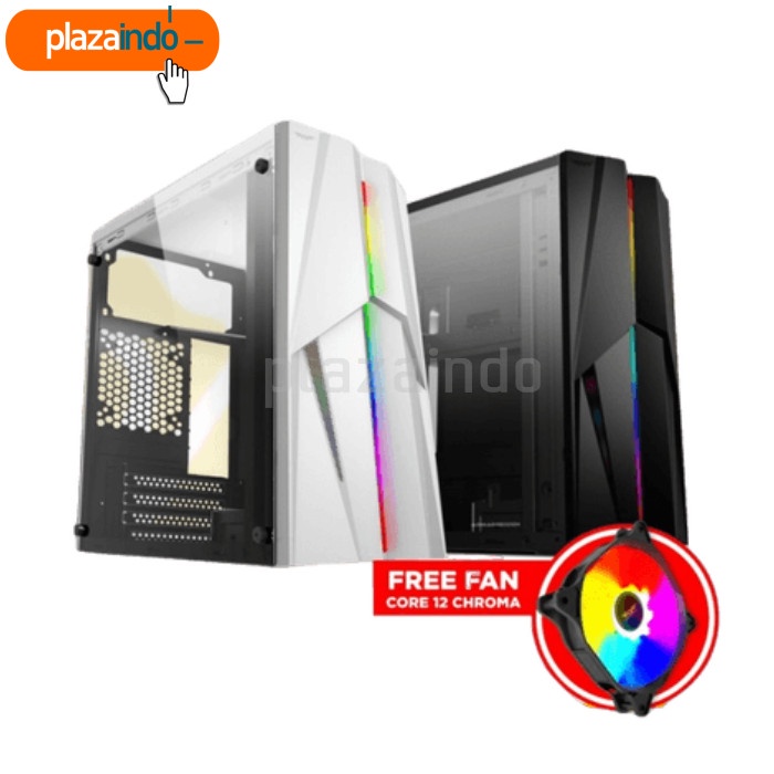 Jual Casing Armaggeddon TRON 1X m-ATX RGB Front- Case PC Armageddon ...