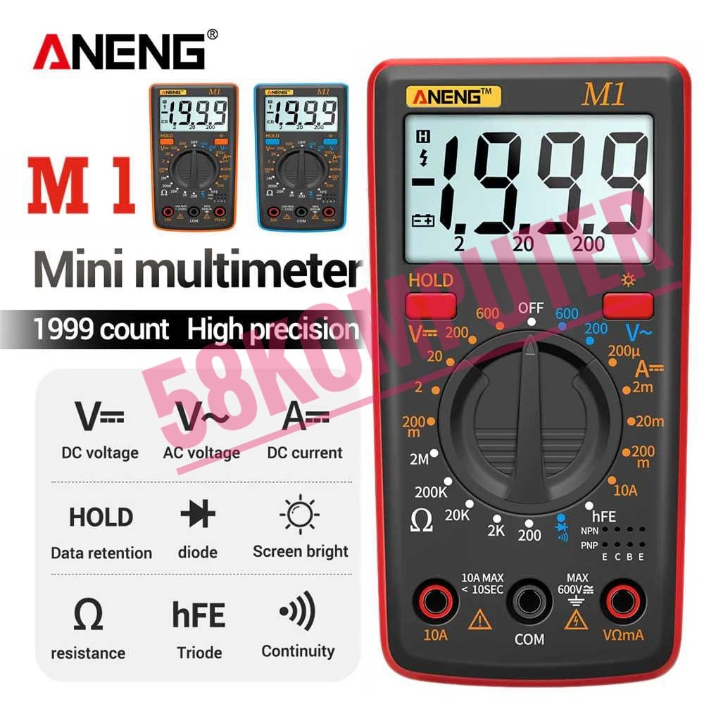 Jual Aneng Digital Multitester Digital Aneng Digital Multimeter Voltage ...