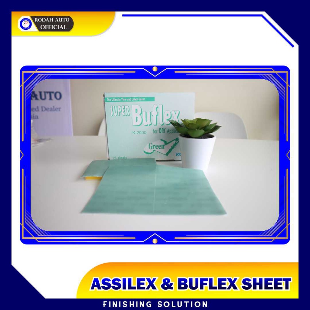 Jual Amplas kotak kovax Assilex & Buflex (sheet 130 x170 uk Set ...
