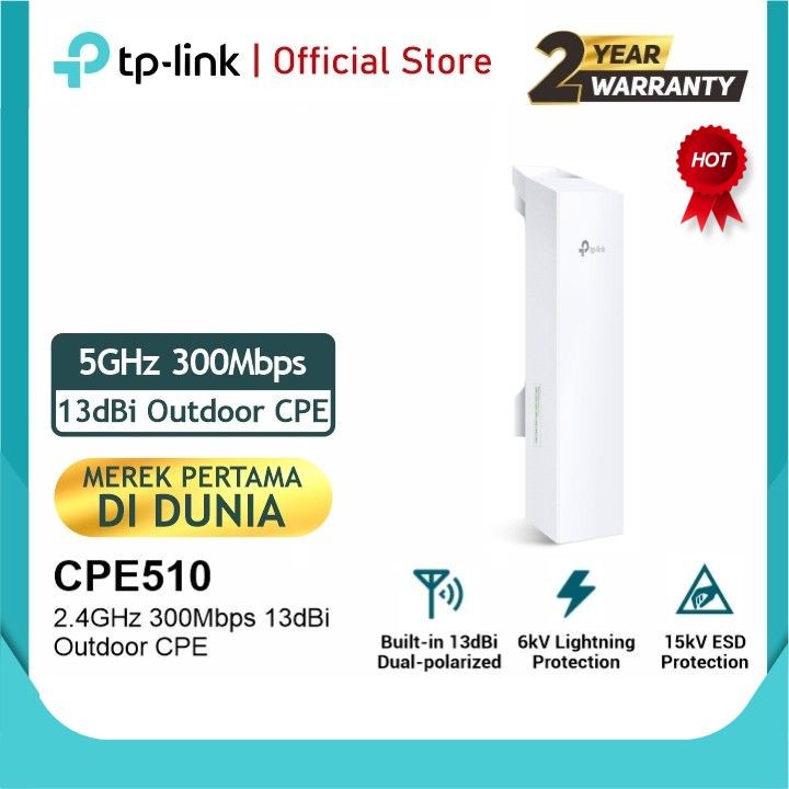 Jual TP-LINK CPE510 CPE220 CPE210 CPE605 CPE610 CPE710 5GHz 300Mbps ...